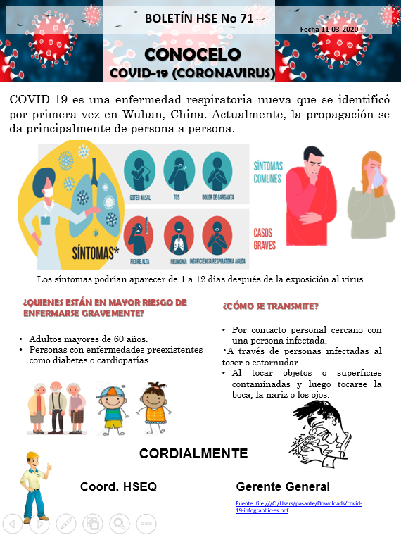 BOLETÍN N° 71 | Ecolcin S.A.S.