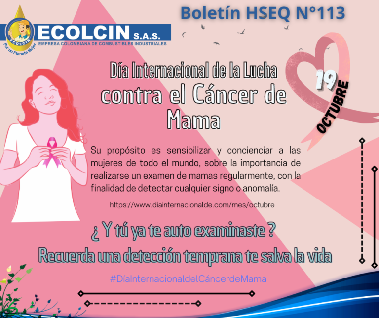 Boletín N°113 Día internacional de la lucha contra el cáncer de mama ...